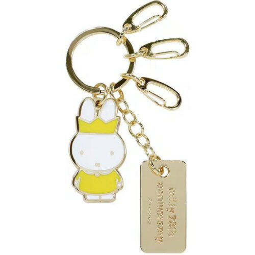 2025年はミッフィー誕生70周年の年♪ かわいいミッフィーのマスコットと70周年のロゴチャームが付いた特別仕様のキーホルダーです。 3つのキーリングが付いており、3つの鍵をまとめるのに便利です。 ●パッケージサイズ：約H155×W80×D...