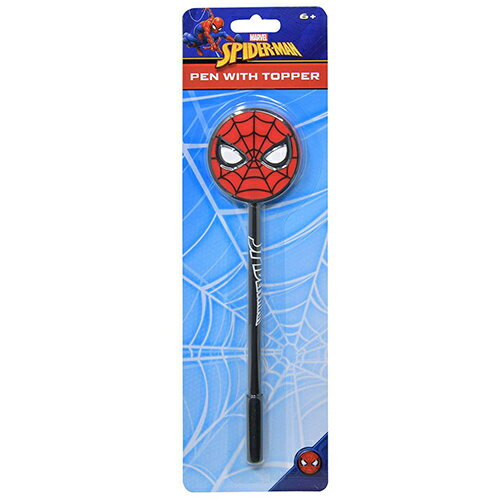スパイダーマンのトッパー付きボールペンは、マーベルファンにはたまらないアイテムです！ ペンのトップにはスパイダーマンの顔がデザインされており、使うたびにヒーロー気分を味わえます。 アメリカからの輸入品です。 ■パッケージサイズ：約H274×...