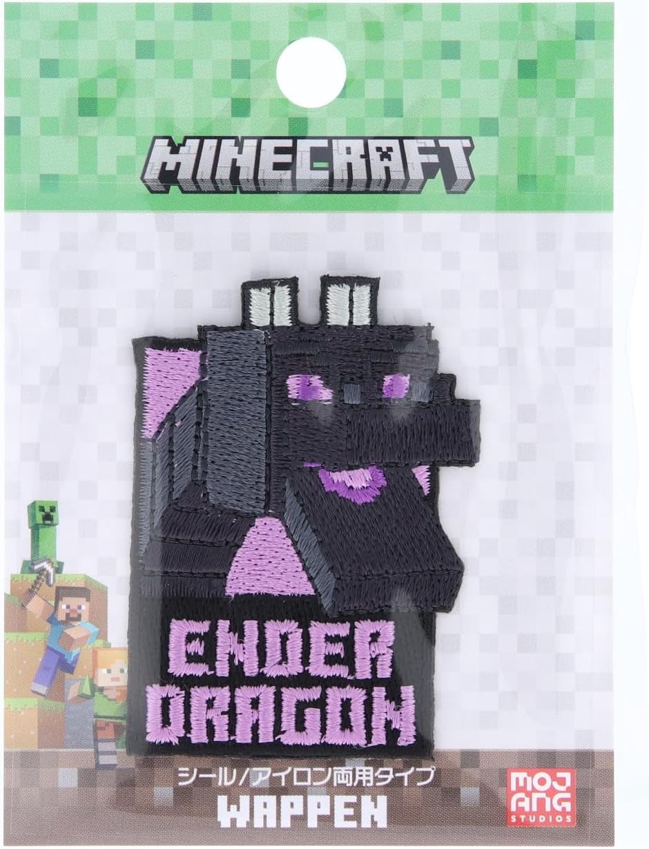 マインクラフトのワッペンです。 シールとアイロンの両用タイプなので、手軽にデコレーションが楽しめます。 バッグや洋服のカスタムにぴったり！ 手芸やハンドメイドのアクセントとして大活躍しますよ。 お気に入りのアイテムを、もっと個性的にカスタム...