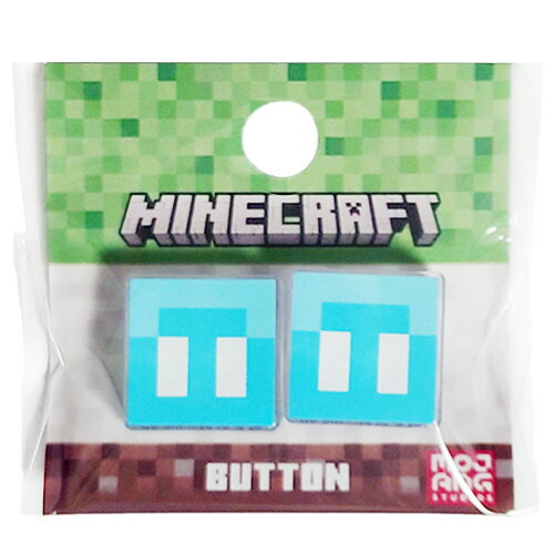 マインクラフトのボタン2個入りです！ クリアで厚みのある土台にデザインされています。 手芸や裁縫のアクセントとしてぴったり。 バッグや洋服にワンポイントとして使うのもおすすめです。 手作りアイテムを一層引き立てます。 ●サイズ：約16×16...