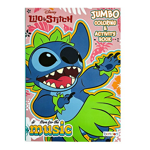 アメリカからの輸入品。 リロ＆スティッチのぬりえです。 1枚ずつ使える切り取り線付き。 日本の物とは違い、ぬりえ以外にも迷路、クイズなどのアクテビティ付き。 すべて英語で書かれているのでお子さまの英語のお勉強にもピッタリです。 ■サイズ：約...