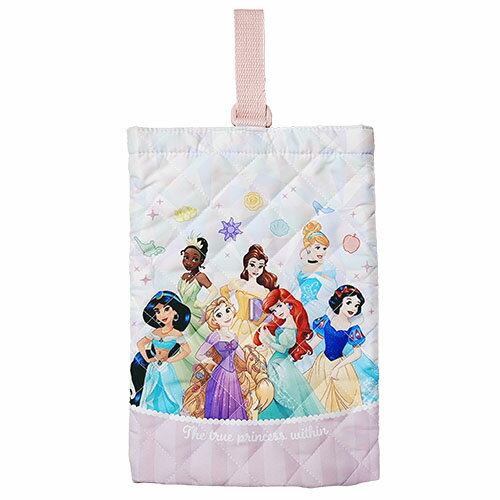 ディズニープリンセスのシューズバッグは、キュートなピンクのキルト素材で作られており、女の子にぴったりのアイテムです。 ラプンツェルやアリエル、ベル、シンデレラ、白雪姫、ジャスミンといった人気のプリンセスたちがデザインされていて、毎日がもっと...