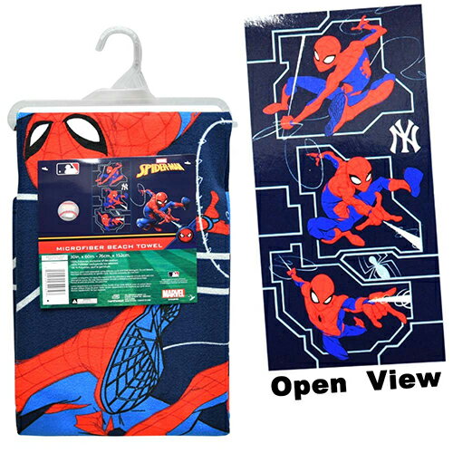 スパイダーマン × MLB ビーチタオルは、アメコミファンや野球愛好者に最適なアイテムです。 ニューヨーク ・ ヤンキース のロゴとスパイダーマンのデザインが融合し、ユニークでスタイリッシュな印象を与えます。 大判サイズで、ビーチやプールサ...