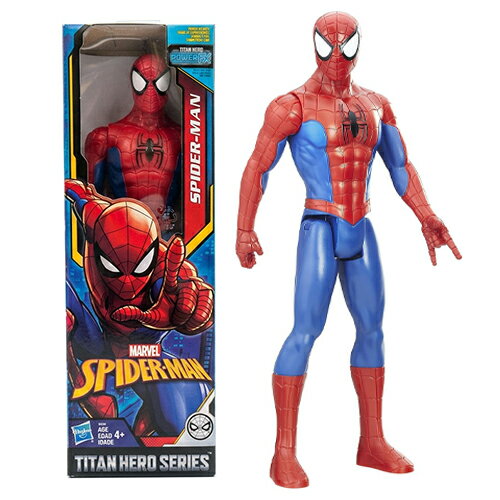 世界中で大人気のマーベルヒーロー「スパイダーマン」が、全高約30cm（12インチ）の特大サイズアクションフィギュアとして登場！ ハズブロ（Hasbro）社製ならではの、リアルでダイナミックな造形が魅力です。 戦いごっこ遊びを楽しめそうなかっ...