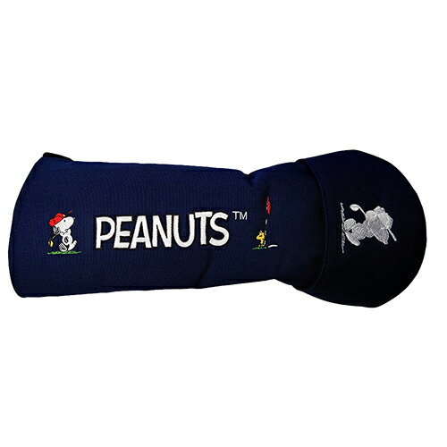 スヌーピーのドライバー用ヘッドカバーです。 本体正面上部に指先を入れてカバーを取り外せます。 ■サイズ：(約)タテ37×ヨコ17×厚さ3cm ■素材：ポリエステル ■MADE IN CHINA