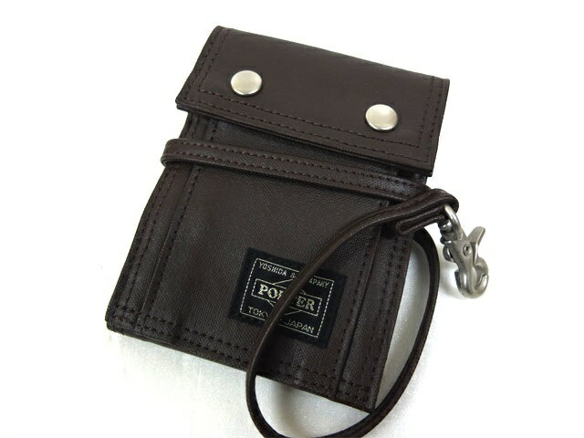 ポーター 吉田カバン FREESTYLE フリースタイル コード付きウォレット(縦型) 707-07176 ブラウン 商品詳細 高密度の10号キャンバスにPUを圧着させ、レザー調の独特な風合いを出したウォレットです。見た目がすっきりとしてい...