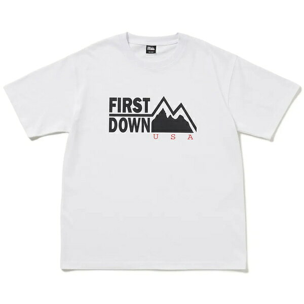 ■商品説明 シンプルながらもインパクトのある「FIRST DOWN USA」ロゴをフロントに配置したTシャツ。 【FIRST DOWN】 1990年代アメリカにてFIRST DOWNは誕生する。 多くのアフリカ系アメリカ人が町中で着用し始め...