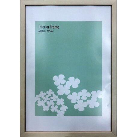 BICOSYA | インテリアフレーム木製額縁A3サイズ (white) Made in Japanのシンプルな木製フレーム！ 天然木を使ったやさしいカラーのフレームです。飾る場所を選ばないオーソドックスなデザインです。 ◆OAサイズA3額...