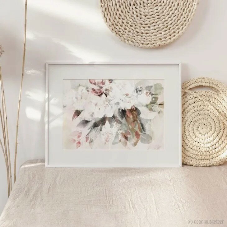 dear musketeerBouquet Abstract PastelA3 アートプリント/ポスター 女性アーティスト、Amandaによる北欧テイストのアートポスター。 2011年にオーストラリアのパースでグラフィック・デザイナーとして...