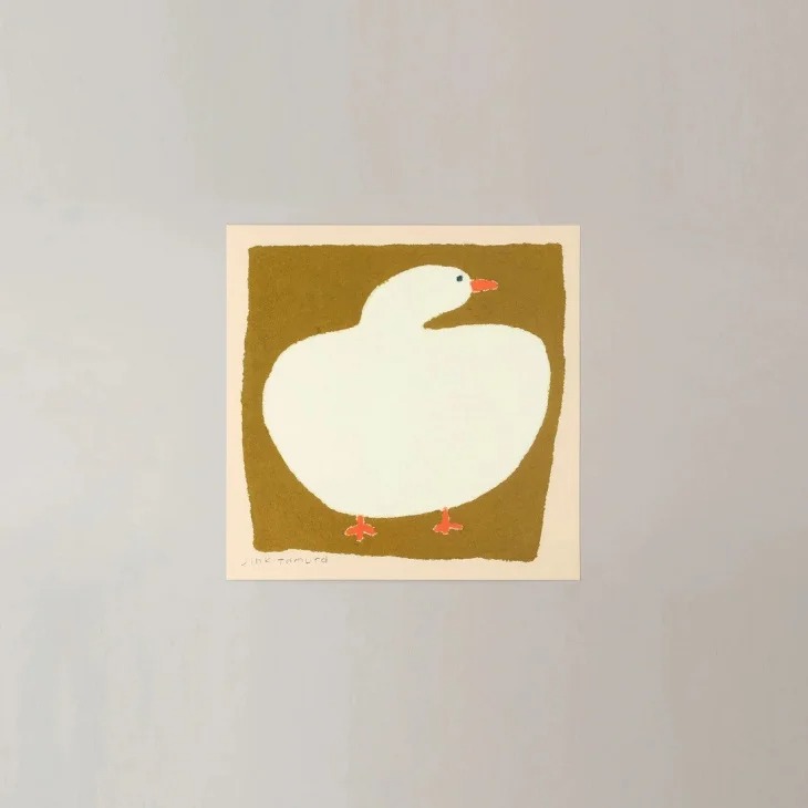 a good view 秋 (あき) 20x20cm 北欧 アートポスター 国内外の優れたアート作品をキュレーションするa good viewのコレクション。 テキスタイルメーカー、QUARTER REPORTがスタートさせたアートポスター...