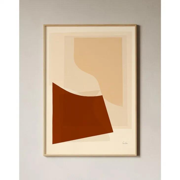 CARO CARO PRINTSAbstract Forms No. 40 (ABST-40) (50x70cm)アートプリント/アートポスター 北欧 デンマークのCaro Caro Printsによる美しいアートポスター。 ハンガリーの湖...