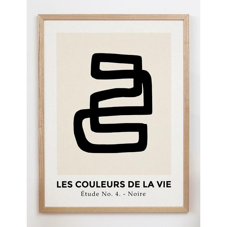 CARO CARO PRINTSBlack Art Print (GMTC-2901)アートプリント/アートポスター (30x40cm) 北欧 アブストラクト ハンガリーのCaro Caro Printsによる美しいアートポスター。 ハンガ...