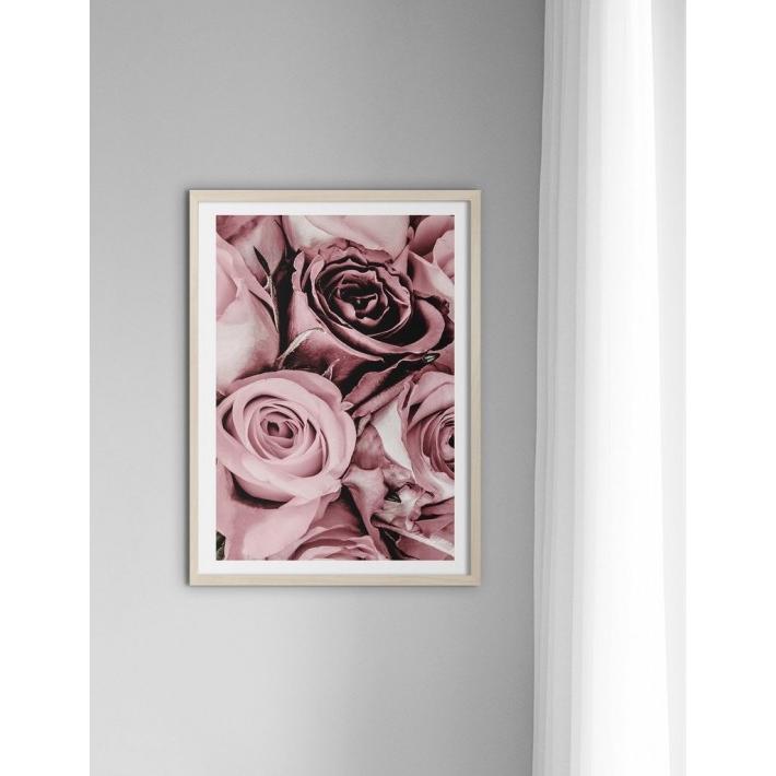 NOUROMROSES #1A3サイズ 北欧 ポスター スウェーデン アート アートポスター スウェーデン・トレレボリのデザイン・オフィス、Nouromによるアートプリント。 スウェーデン南部の都市、トレレボリを拠点とするNouromのポス...