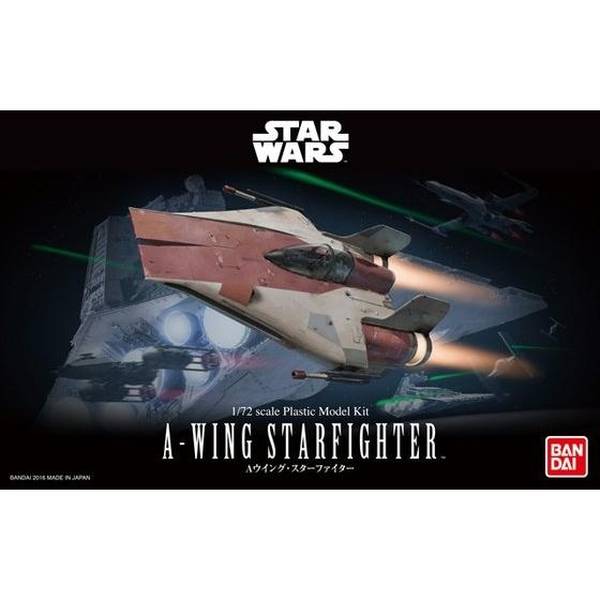 ■『スター・ウォーズエピソード6/ジェダイの帰還』に登場する「Aウイング・スターファイター」を1/72スケールで立体化。全長133mm。■プロップモデルなど多岐にわたる資料を検証し、ディテールを1/72スケールに凝縮。付属パーツとベースによ...