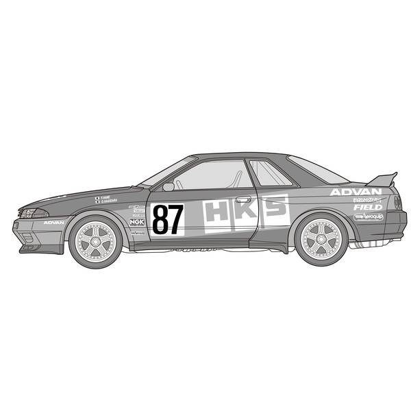 『四輪独立アライメント調整機構』を搭載した新シャーシを追加収録！HKS SKYLINEが1/24スケールで登場！□シャーシのサスペンション構造を新設計した新金型パーツを収録。完成後にも調整可能なギミックで飾って楽しめます。□ドア内側のコクピ...