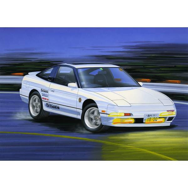 『四輪独立アライメント調整機構』を搭載した新シャーシを新規設計！ 180SX (RPS13 中期型)が登場！新金型パーツとしてシャーシのサスペンション構造を新設計。ステアリングとアライメントギミックにより様々なスタイリングにセッティング可能...