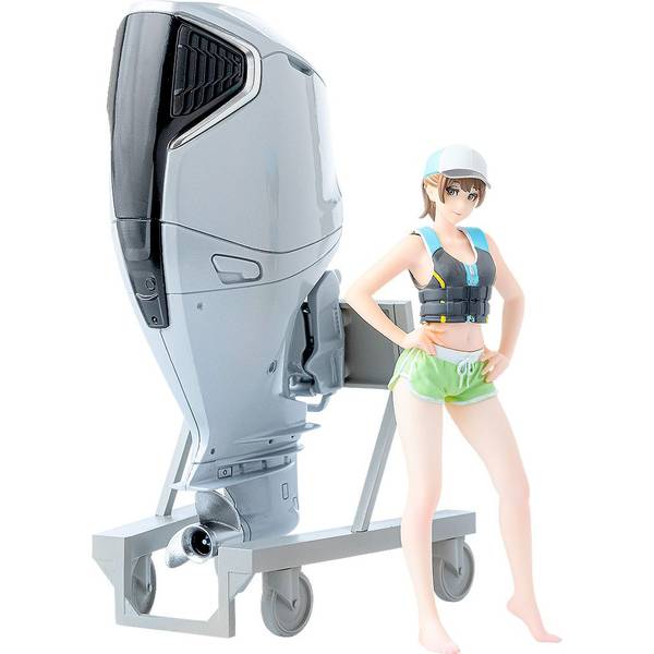 V型8気筒350馬力エンジン搭載のHonda製船外機×女の子フィギュア！本田技研工業株式会社より発売中の4ストローク船外機におけるフラッグシップモデル、BF350と、同スケールで立体化した山下しゅんや氏によるオリジナルキャラクター「みのり」...