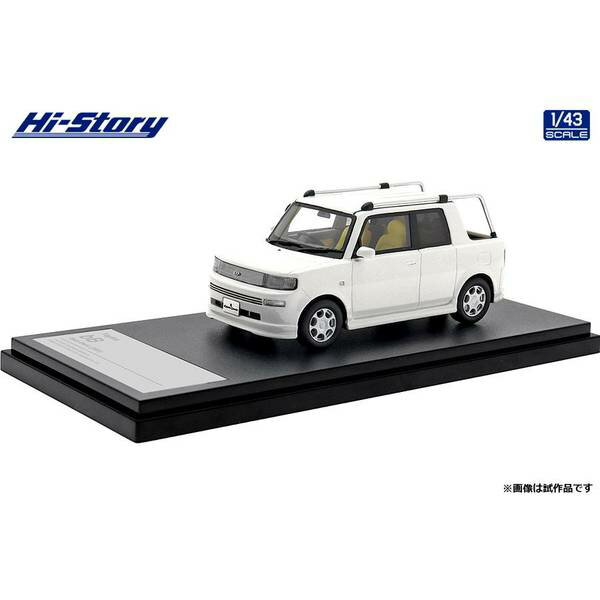 トヨタ自動車株式会社が2001年に販売開始した"初代トヨタ bB オープンデッキ"が1/43スケールレジンモデルカーとして登場します。本製品はディスプレイモデルです。スケール：1/43形態：完成品ミニカーメーカー型番：hs430wh商品コー...