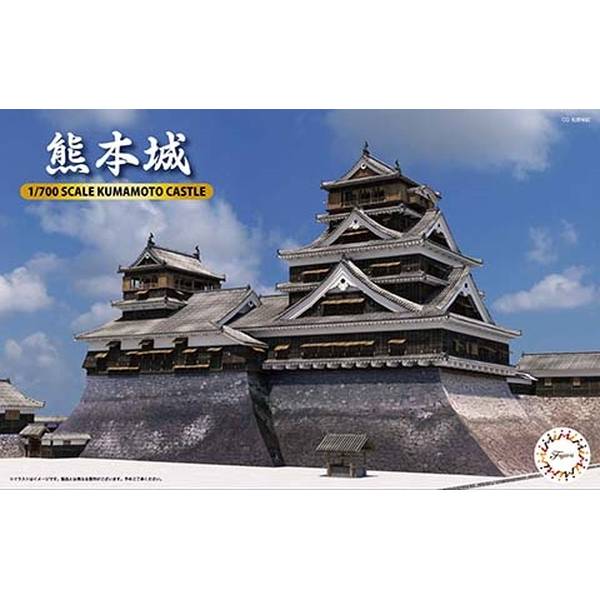 日本各地の名城を集めた城郭プラモのシリーズ。パーツ数も少なめで組み立てやすく、完成後は20cm四方にまとまりコンパクトに。大阪城に引き続き、説明書はモリナガ・ヨウ氏のイラスト＆解説付き説明書へ。城の構造や、各部の説明が盛り込まれた読み応えの...