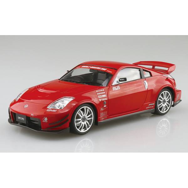 MCRのZ33フェアレディZ登場！MCRボンネットMCRカナードMCRリアスポイラーマフラーホイール：エンケイ GTC 01Version NISMO フロントバンパー/リアバンパー/サイドシルプロテクター/フェンダーモール窓枠マスキングシ...