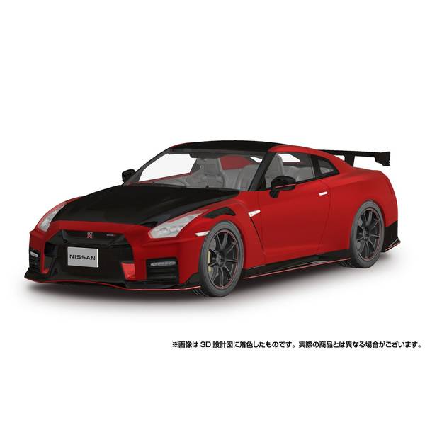 《完全新金型》楽プラ スナップカー 第2弾カーモデルにチャレンジしたい全ての人へNISSAN GT-R NISMO 2022年モデルがかんたんに作れる！【製品説明】スケールモデルのアオシマが満を持して提案する新スケールカーシリーズ「楽プラ ...