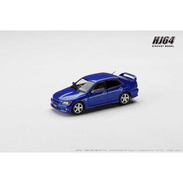 ■素材：ダイキャスト(亜鉛合金)/ABS /沢山のリクエストにお応えし、ホビージャパンの1/64ダイキャストシリーズ"HJ64 Toyota ALTEZZA" の追加カラーバリエーションをご案内させて頂きます。製品にはクリアケースと台座が付...