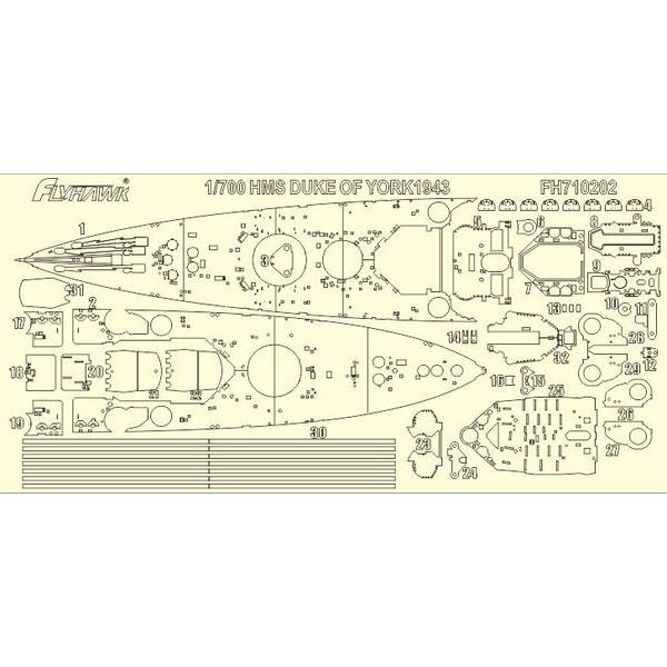 メーカー名：フライホークスケール：1/700形態：模型用グッズメーカー型番：FLYFH710202▼商品登録日：2025年05月26日