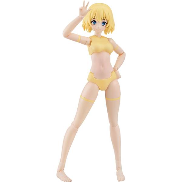 手軽に、自由に、可愛らしく！ グッスマが贈る、美少女素体の新スタンダードモデル！簡単組み立て・シンプル仕様！PLAMATEAに可動美少女プラモデル素体「ミューズボディ：いちか」が登場！・全高約145mm、各関節可動。本体約70パーツ。・表情...
