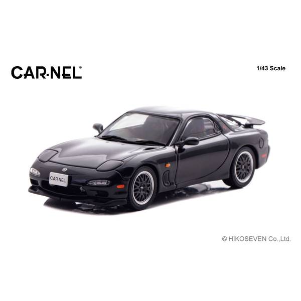 ※画像はイメージですマツダRX-7(FD3S)から4型のRZとRS-Rをモデル化。4型のRZはカタログモデルで最も走りに特化したグレード。ボディカラーはブリリアントブラックのみが設定され、軽量の17インチメッシュホイールやフルバケットシート...