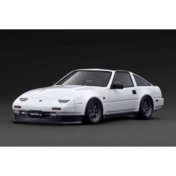 ※画像はイメージです「Fairlady Z 300ZR (Z31) 」を1/18スケールレジンモデルで再現。ボディカラー：ホワイト。RSワタナベ エイトスポーク16インチホイール(ガンメタリック)にローダウン仕様。社外フロントリップスポイラ...