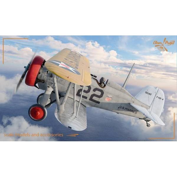 F4Bはアメリカ海軍・海兵隊が運用した複葉艦上戦闘機です。1929年より運用が開始された本機は、後継機のF3Fが配備される1936年までアメリカ海軍の主力戦闘機でした。垂直尾翼を再設計、胴体上面に救命イカダの収納スペースが設けられ、主翼下面...