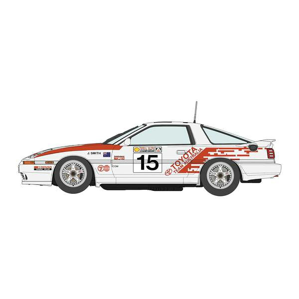 1990年オーストラリア ツーリングカー選手権に参戦したトヨタチーム オーストラリアのスープラを再現！ボディパーツカラーはホワイト。窓の塗り分けシールが付属します。デカール(マーキング)トヨタチーム オーストラリア Car No.15 ドラ...