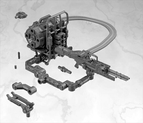 コトブキヤのプラモデルシリーズ『メガミデバイス』と、リアルな銃器モデル『リトルアーモリー』によるコラボ企画！現実のミリタリーでも研究が重ねられている「バックパック給弾システム」や、銃火器運用を補助する「支持外骨格」をモチーフに、SFメカデザ...