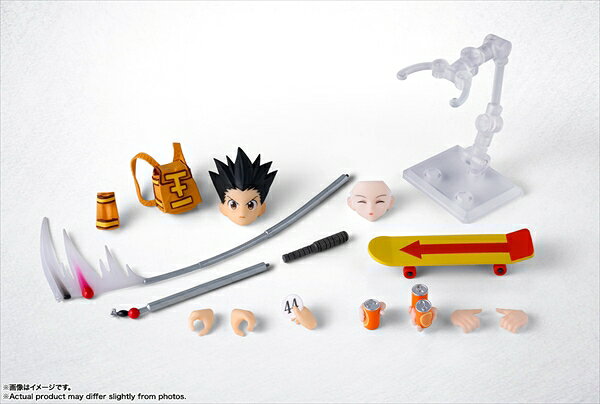 S.H.Figuarts『HUNTER×HUNTER』シリーズから、別売りの「ゴン」と「キルア」専用の「 オプションパーツセット」が登場。ハンター試験編で活躍したアイテムがオプションパーツセットとして登場！豊富な交換用表情パーツと交換用手首...