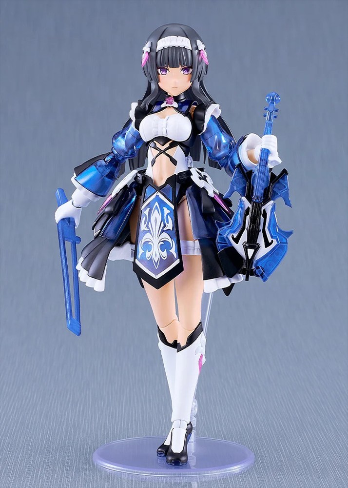 『世界が広がっていく』オリジナル美少女プラモデルコンテンツ「ヴァルキリーチューン」美少女プラモデルシリーズ「VALKYRIE TUNE」より、他人にも自分にも厳しい真面目少女「エリカ=ストラディヴァリ」がPLAMATEAで登場！・全高約16...