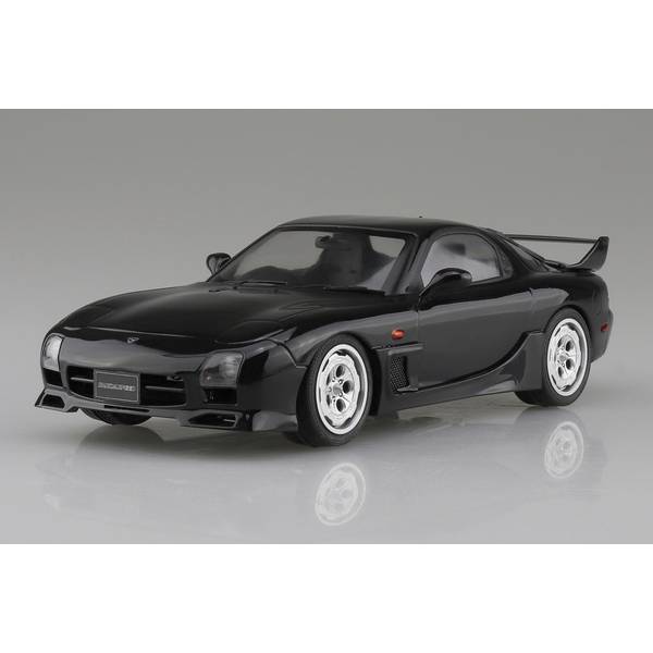 エアロ・エボリューションマツダスピード製フルエアロ仕様フロントノーズリアウイングサイドスカートマフラーMS-02アルミホイール窓枠マスキングシール付属※掲載されている画像は試作品です。スケール：1/24形態：スケールモデルメーカー型番：49...
