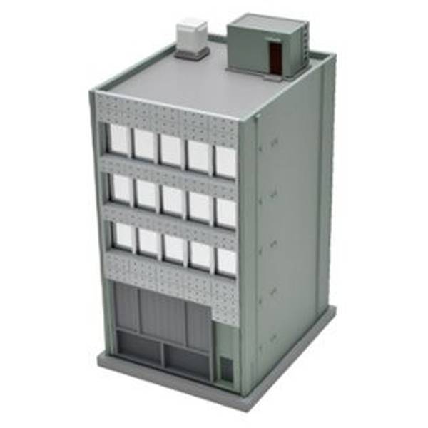 セット内容：建物、小物(屋上塔屋、貯水槽)、窓用鏡シート、シールレイアウトサイズ：W75×H150×D90(mm)(屋上塔屋含む)　PKGサイズ：W200×H180×D80(mm)スケール：Nゲージ形態：鉄道模型パーツメーカー型番：3238...