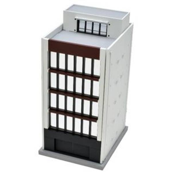 セット内容：建物、窓用鏡シート、シールレイアウトサイズ：W75×H155×D90(mm)(屋上塔屋含む)　PKGサイズ：W200×H180×D80(mm)スケール：Nゲージ形態：鉄道模型パーツメーカー型番：323846商品コード：45437...