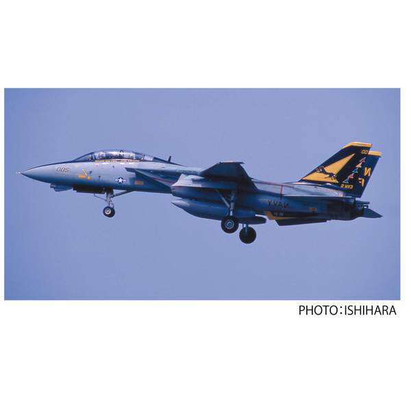 90年代のハイビジマーキングが魅力●1/48スケールでアメリカ海軍のF-14A トムキャットを再現●仕上がり全長は390mmでパーツはイタレリ製●マーキングは1990年代に厚木基地に展開していたVF-21の機体からセレクト●カラフルなハイビ...
