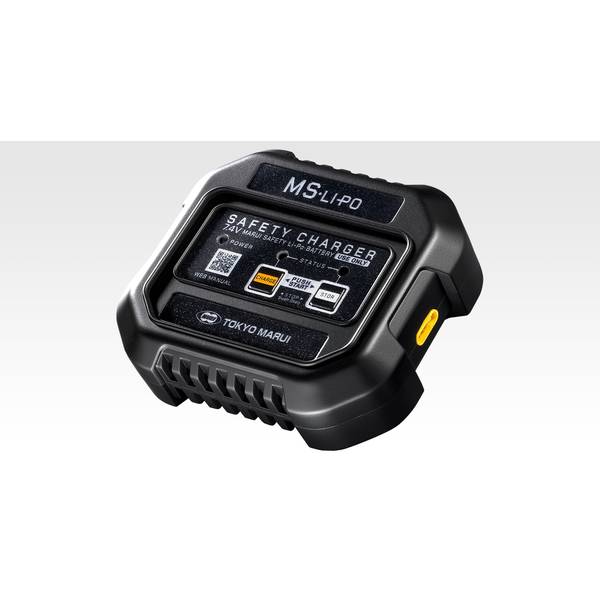 MS・Li-Poバッテリー専用充電器東京マルイ『MS・Li-Poバッテリー』専用(※)の充電器です。バッテリーに搭載されている保護機能や温度センサーと、本製品に搭載した様々な保護機能によって、より安全なリポバッテリーの充電、使用、保管が可能...