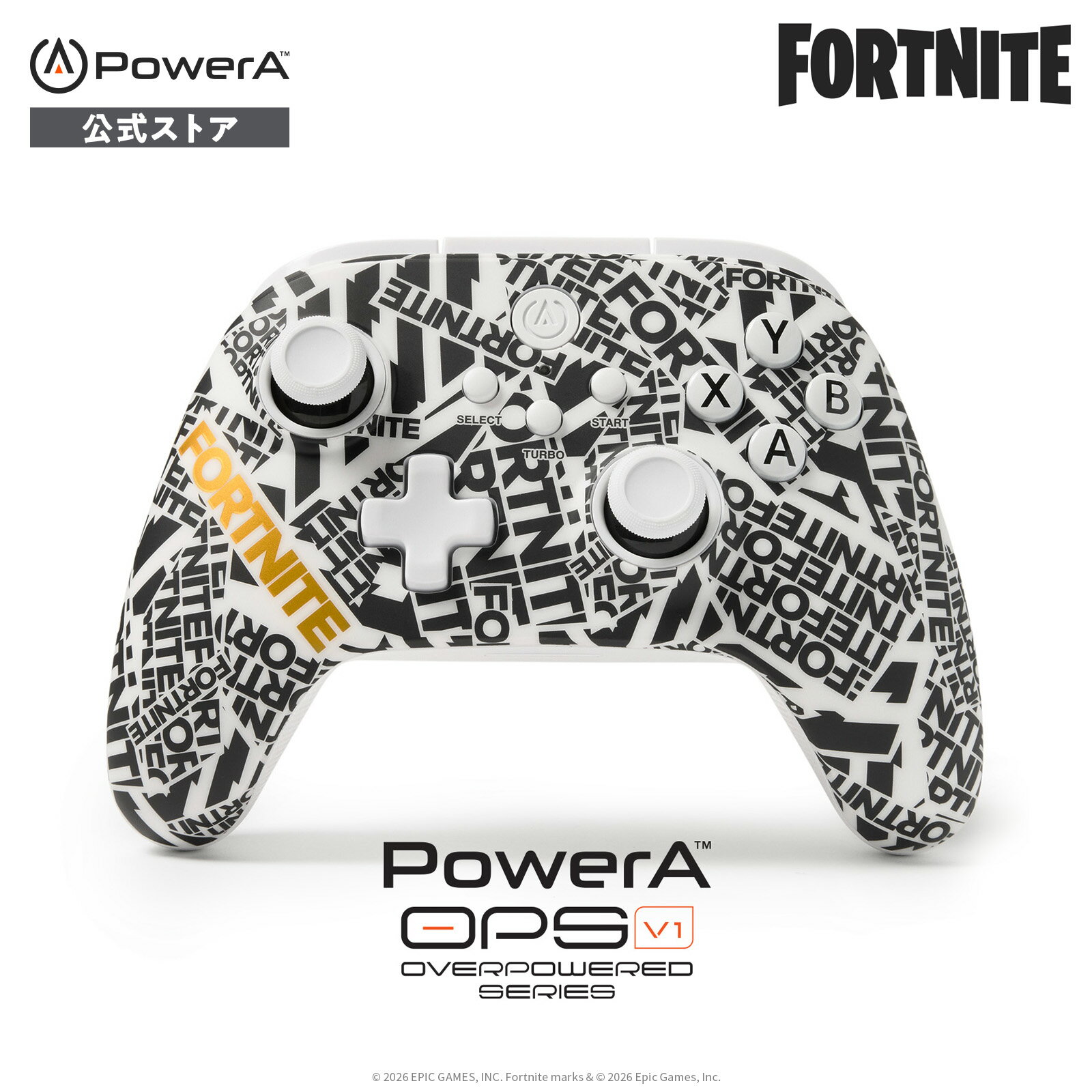 バーチャルアイテムコード（アサルトボンバー）付属の 、PC&クラウドゲーミングに対応したEpic Gamesとのライセンスワイヤレスコントローラー。 【購入特典】 バーチャルアイテム用コード「アサルトボンバー（エピックグライダー）」 【ホー...