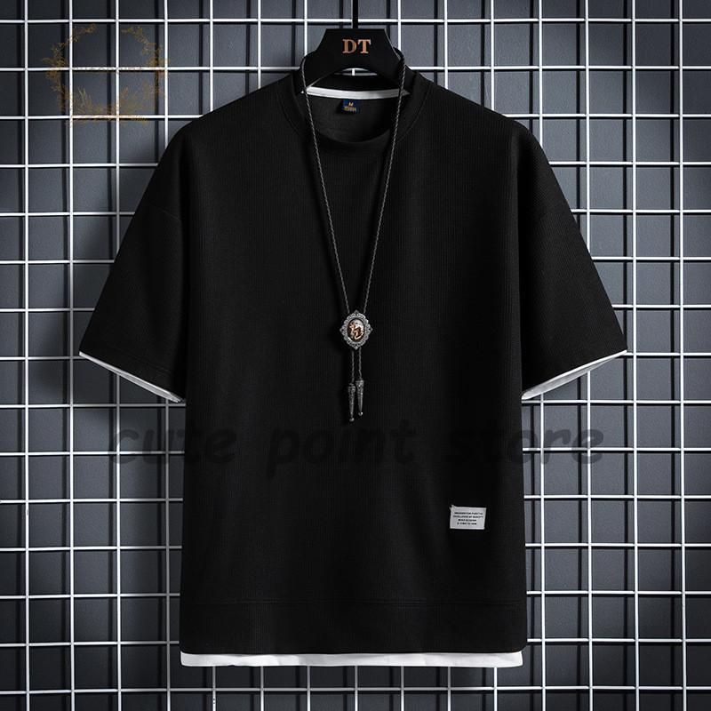 夏 Tシャツ メンズ メンズTシャツ 半袖 夏物 春物 半袖Tシャツ 夏Tシャツ 春Tシャツ トップス カジュアル ゆったり 男性用 大きいサイズ 新作 春夏 新品 新作 プリント 無地 メンズファッション生地：ポリエステル綿混紡サイズ：M...