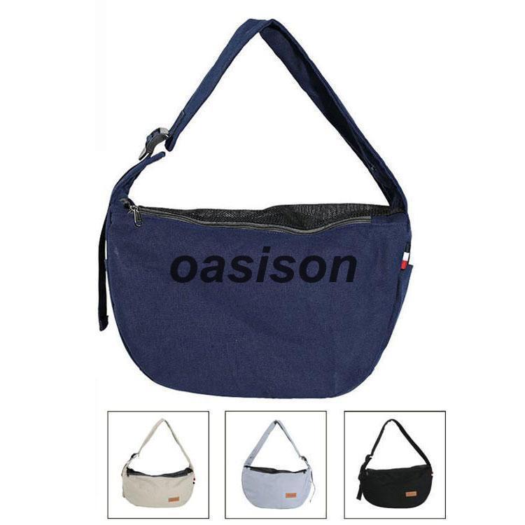 【品名】：ペットキャリーバッグ【素材】: ズック 【カラー】:全4色【サイズ】:写真参考【生産地】：中国【ペットの重さ】:5kgまでkk.martの検索ワード：ペットキャリーバッグ 小型犬用 斜めショルダーバッグ 子犬 抱っこ紐 ペット キ...