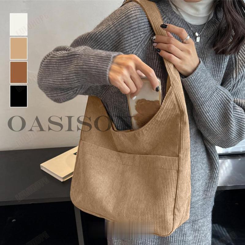 素材：ポリエステルカラー：ブラック/アイボリー/キャメル/モカベージュサイズ：高さ:約28cm 底横幅:約31cm マチ:約10cm ショルダー:約49cm（調節不可、取り外し不可）重さ：約166g裏地：あり内ポケット：なし生産国：中国レデ...