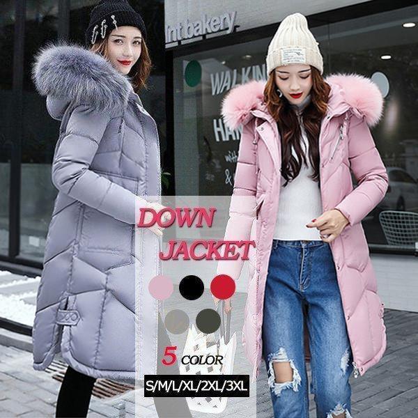 商品名:ダウンコート ダウン レディース 中綿 毛皮 ファー ダウンジャケット アウター 防寒 防風 カジュアル状態:新品未使用素材:ポリエステル、中綿コメント:★保温性と快適さを両立させるほどよい厚みとふかふかした感触は、気楽な着心地を叶...