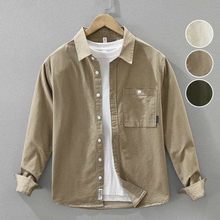 ミリタリーシャツ ワークシャツ カジュアルシャツ メンズ シャツ 100％コットン トップス 秋服 秋物 父の日[素材]100%綿[原産国] 中国※イメージ画像にて着用していますtシャツや飾りなどは含みません。※画像の商品はサンプルです。実...