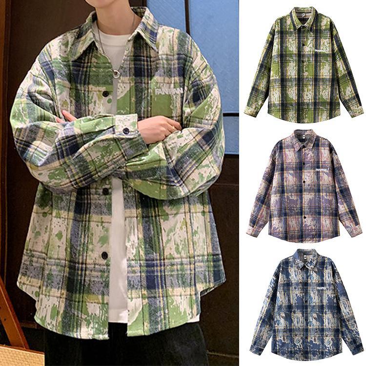 カジュアルシャツ 大きいサイズ シャツ トップス ネルシャツ チェックシャツ 長袖 メンズ 2025 秋冬肉厚で暖かみのある素材を使用。シーズンムードを高めてくれるチェック柄と相まって、今季も外せない一枚です。[素材]25％綿、67.1％ポ...