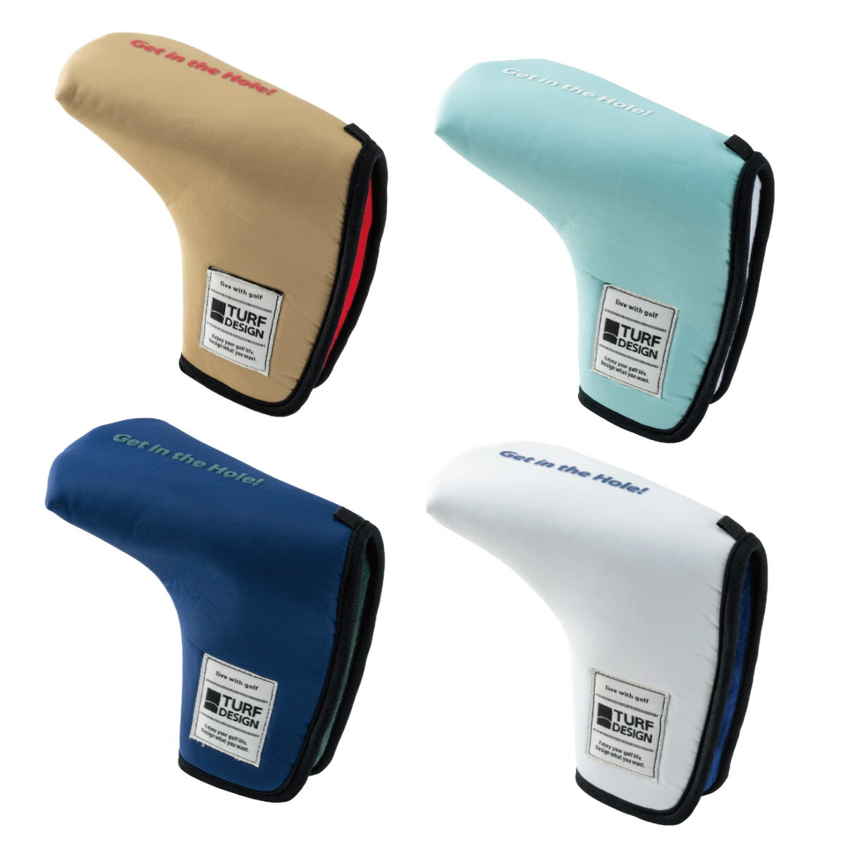 ピンパター用ヘッドカバー ピンパター用ヘッドカバー。 マグネット開閉で出し入れがスムーズに行えます。 ワンポイントのシンプルなデザインで 様々なキャディバッグに合わせやすいカラーリングです。 素　材 ナイロン サイズ H15×W16×D11...