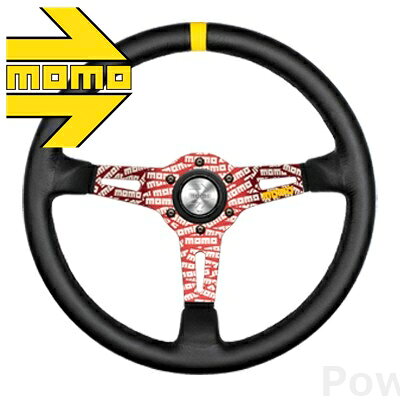 商品詳細メーカー：MOMO (モモ) 【正規品】商品：ULTRA JPN RED BLACK LEATHER (ウルトラ ジャパン レッド ブラック レザー)品番：UJ-03【仕様】外径 350mmDISH 87mmグリップ：ブラックレザー...