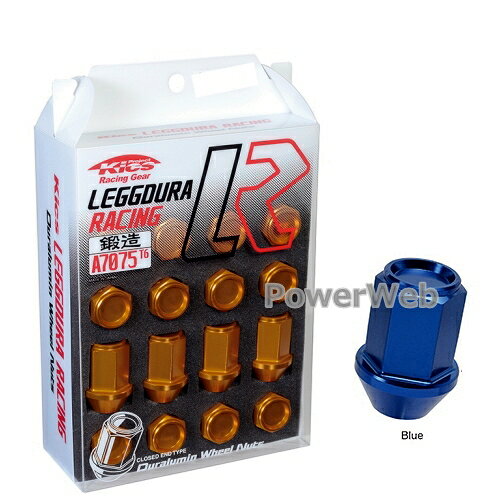 ■商品詳細メーカー：KYO-EI (キョーエイ 協永産業)商品：LEGGDURA RACING Nut Set (レデューラレーシング ナットセット 35mm 16個)品番：KIN36Uサイズ：M12×P1.25 19HEX取付座：テーパー...